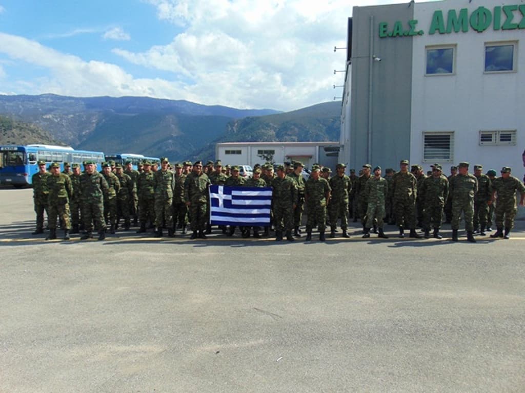 Ασκήθηκαν στην Θήβα εθνοφύλακες από την Άμφισσα | Fokidanews ...